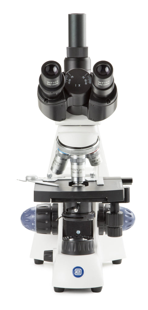 Euromex BioBlue Series Trinocular Compound Microscope 40X-1000X Magnif – AmScope