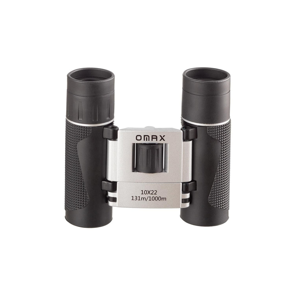 OMAX 10X22 Ultra-Light Roof Prism Binoculars – AmScope