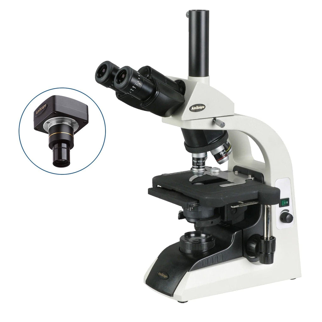 AmScope T650 Series Infinity Plan Biological Trinocular Compound Micro