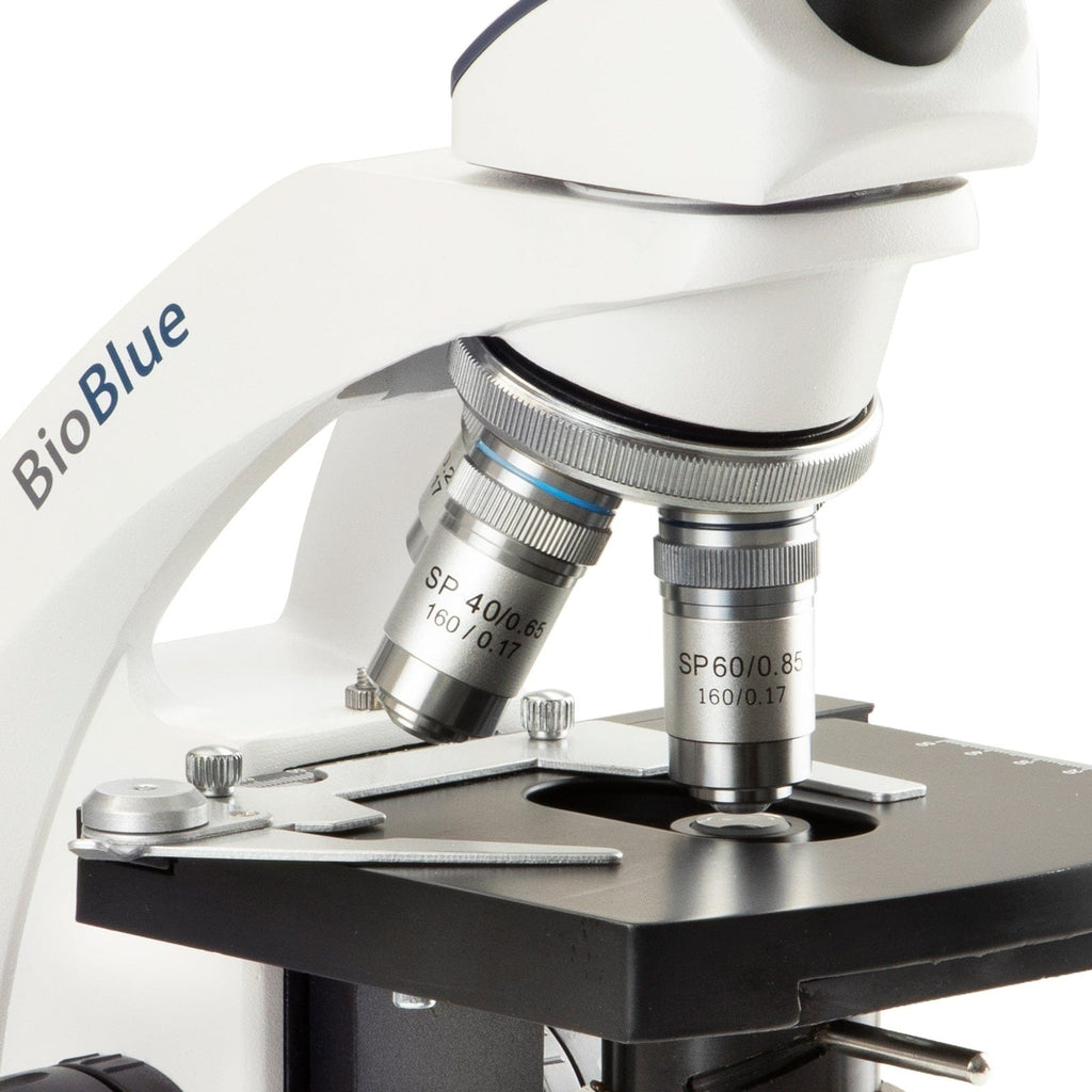 Euromex BioBlue Series Portable Monocular Compound Microscope with Spr – AmScope