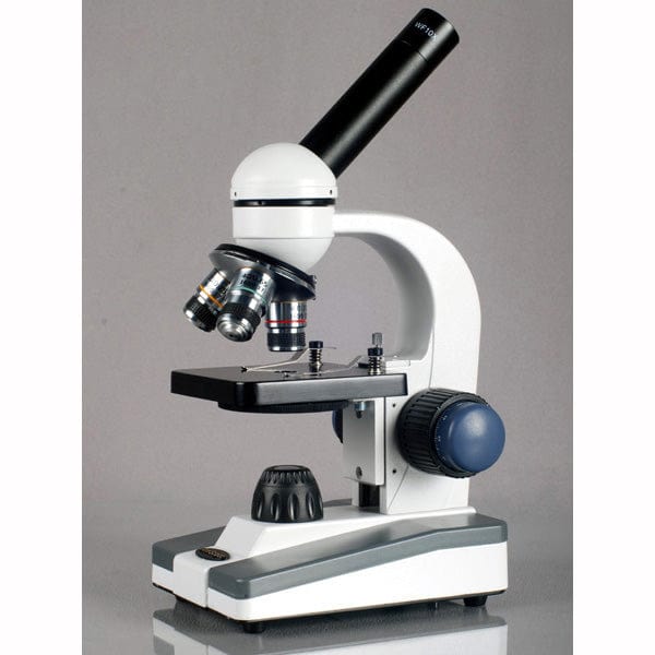 AmScope M150 Series Portable Monocular Student Compound Microscope 40X
