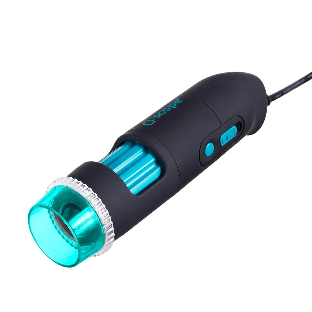Q-Scope By AmScope 2.0MP USB Handheld Digital Microscope 10X-50X, 200X