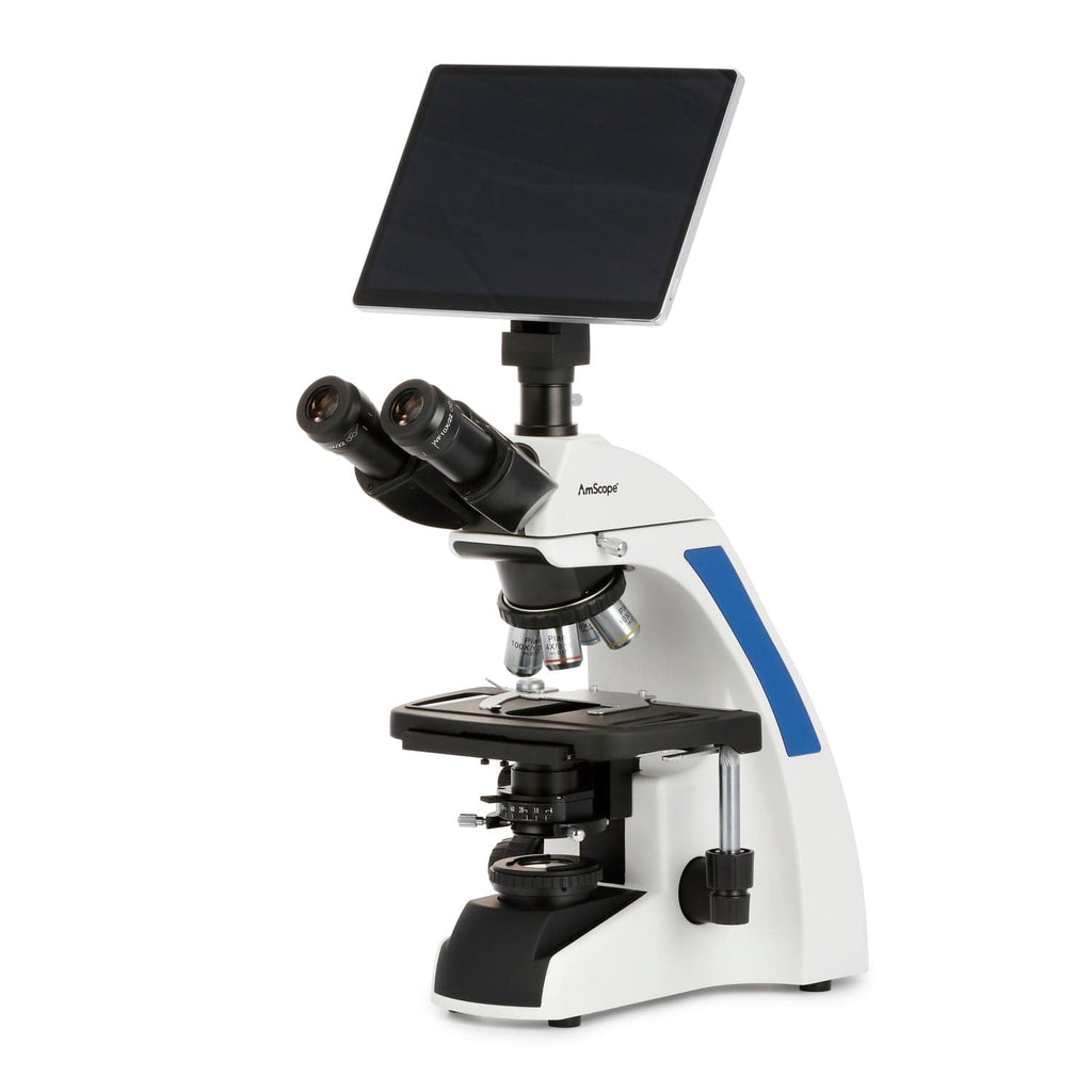 AmScope T720 Series Trinocular Compound Microscope + Koehler LED Illum