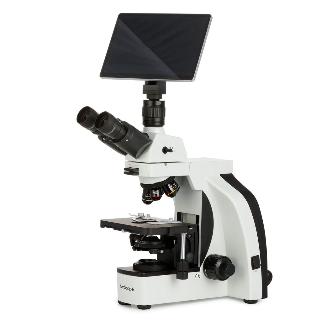 AmScope T800 Series High-Performance Biological Trinocular Compound Mi