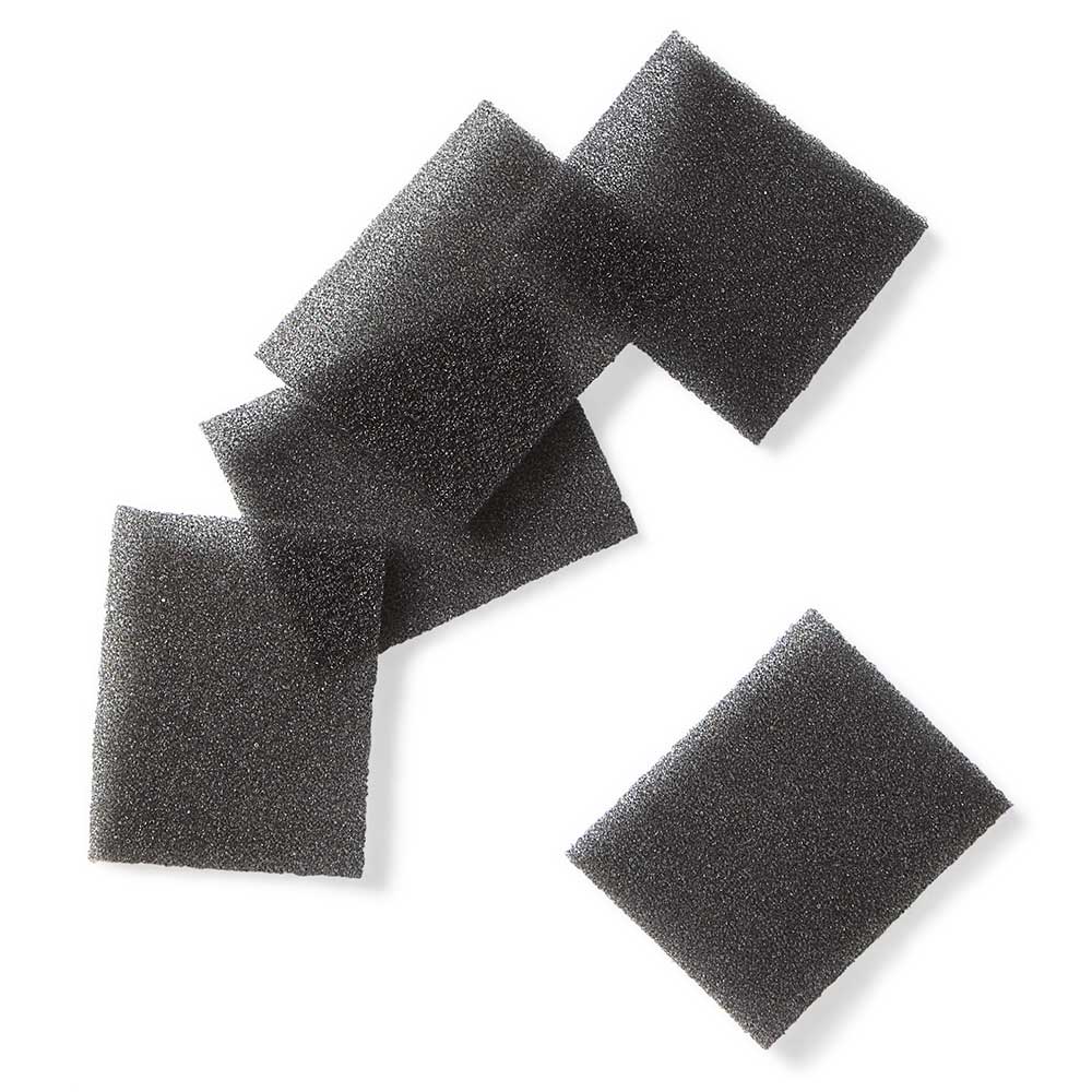 Biopsy foam pad, black, 30.2x25.4x2.3mm, 1000/pack – AmScope