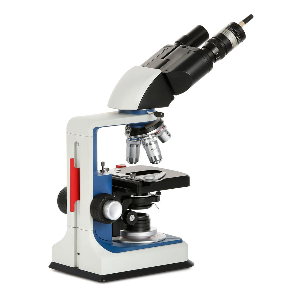 AmScope Binocular Compound Microscope 40X-2500X Magnification , Rechar