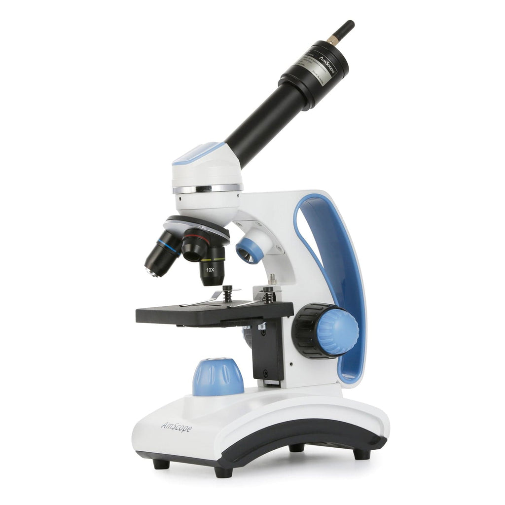 AmScope Monocular Compound Microscope 40X-1000X MagnificationStudent,