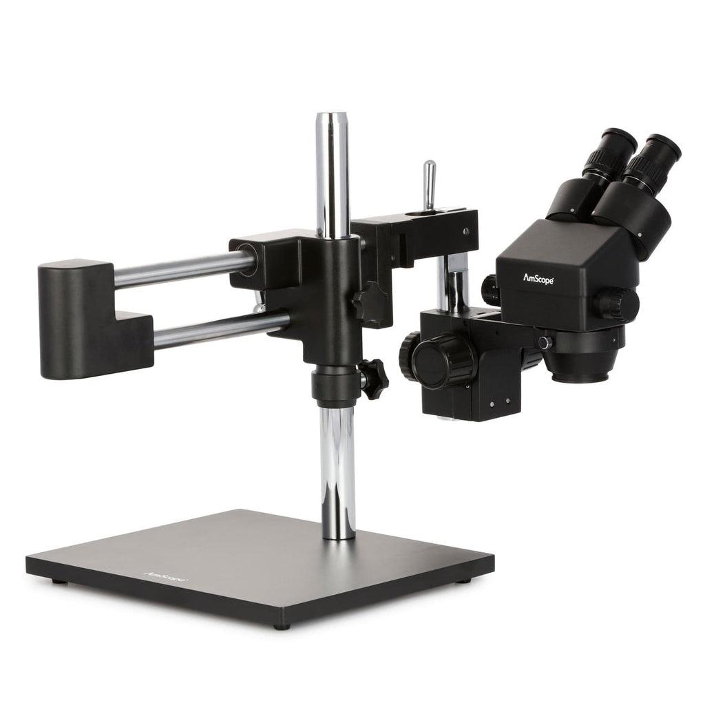 AmScope SM-4 Series Zoom Binocular Stereo Microscope 7X-45X Magnificat
