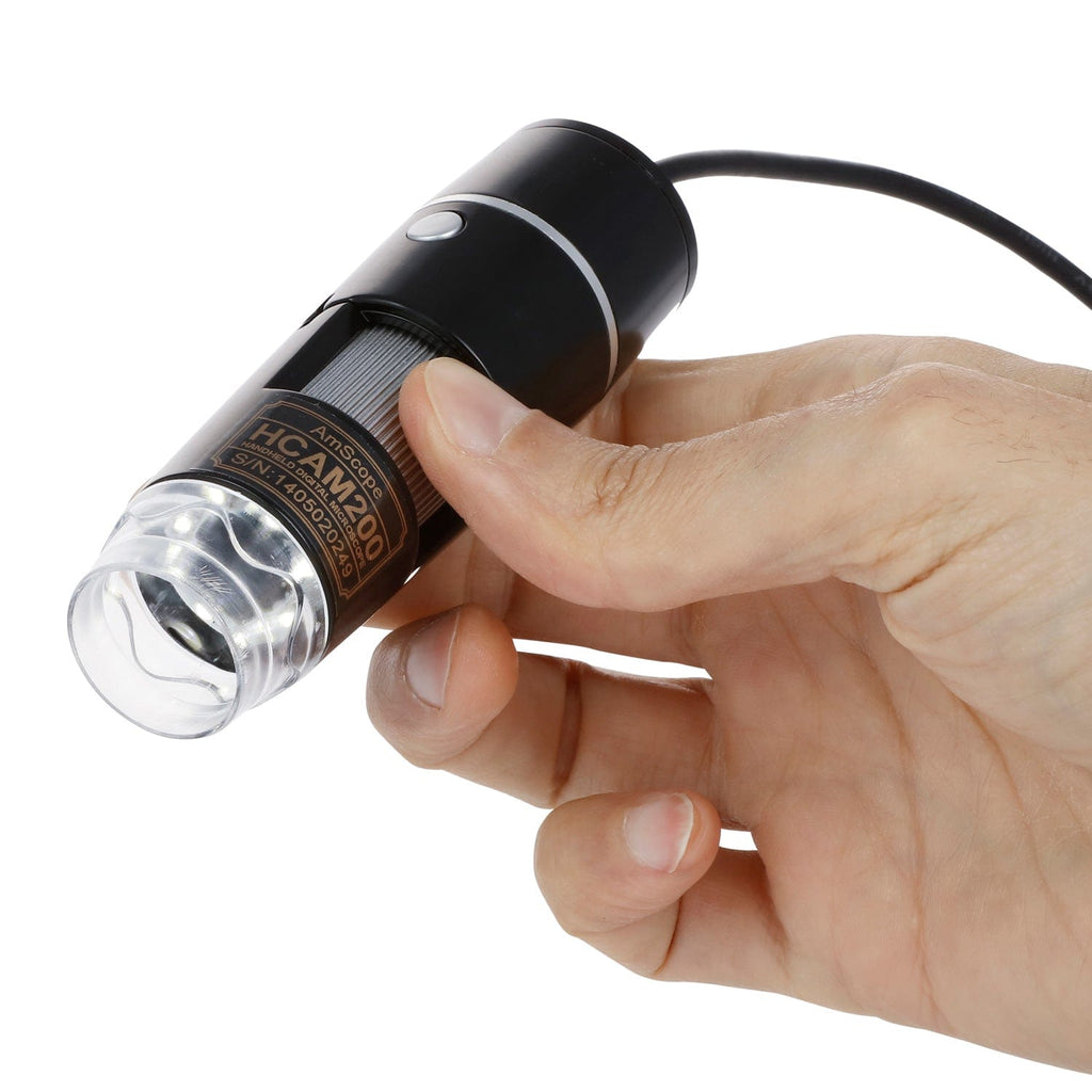 Amscope UTP200-STR Digital Compound Microscope for Kids – Up to 200X L ...