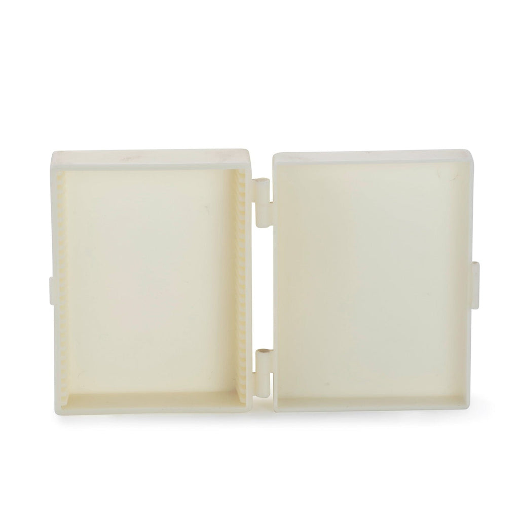 AmScope Microscope Slide Plastic Case - Holds 25 Slides