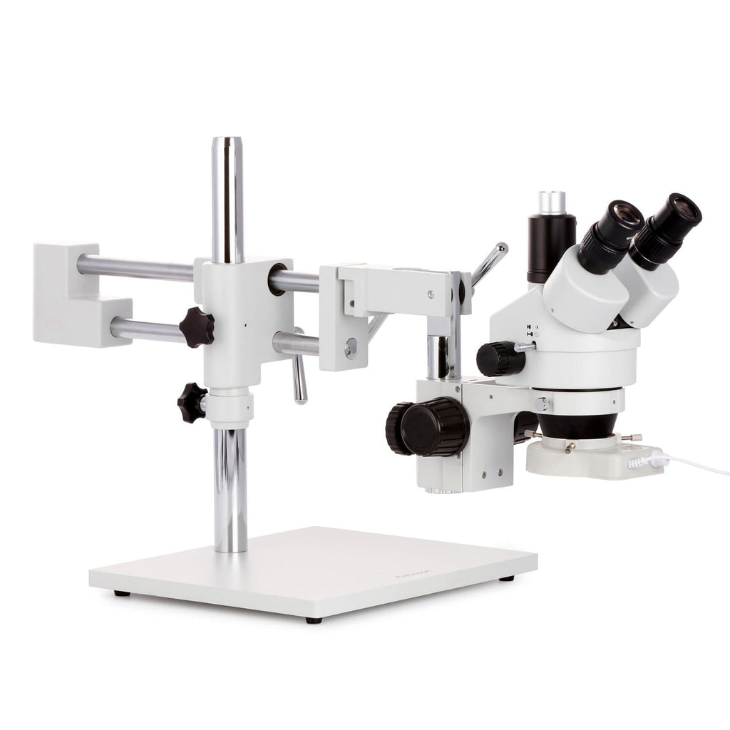 AmScope SM-4 Series Circuit Zoom Trinocular Stereo Microscope 3.5X-90X