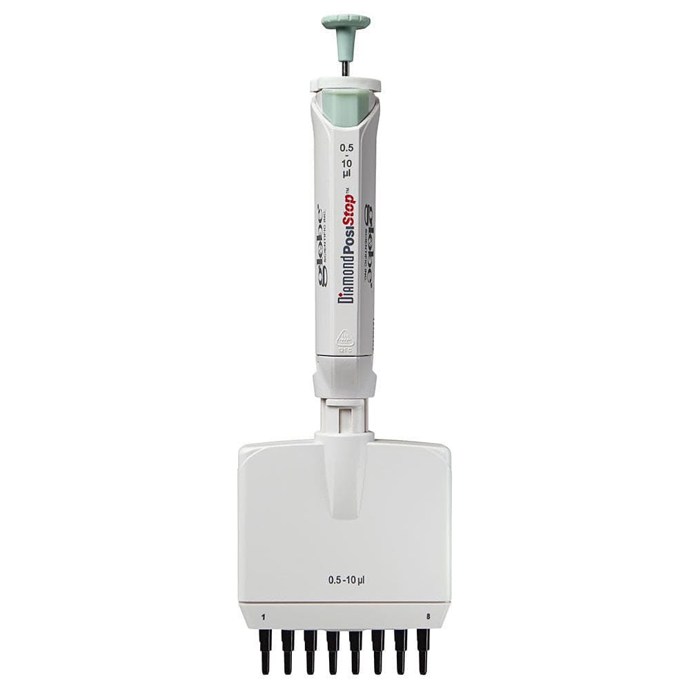 Pipette, Diamond PosiStop, Fully Autoclavable, 8-Channel, Adjustable v ...