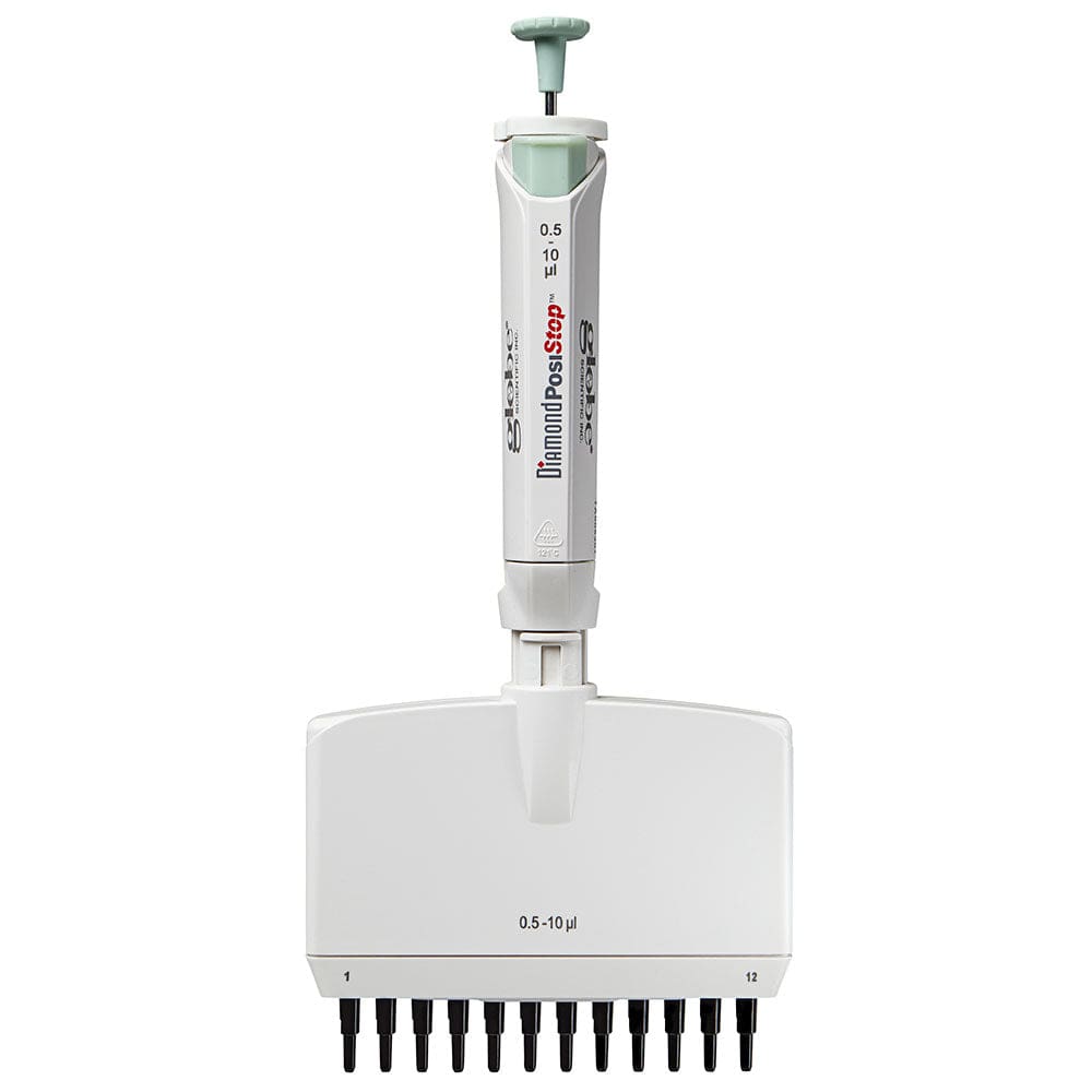 Pipette, Diamond PosiStop, Fully Autoclavable, 12-Channel, Adjustable ...