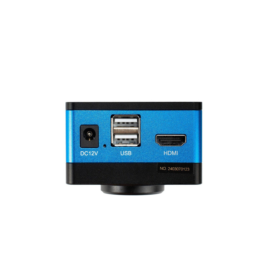 AmScope Microscope Camera HD Series, 4K 30fps 8MP HDMI Color CMOS C-mo