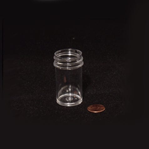 Jar, Wide Mouth, 26mL (7/8oz), PS, 33mm Opening, 1 x 1 7/8" (Screw Cap ...