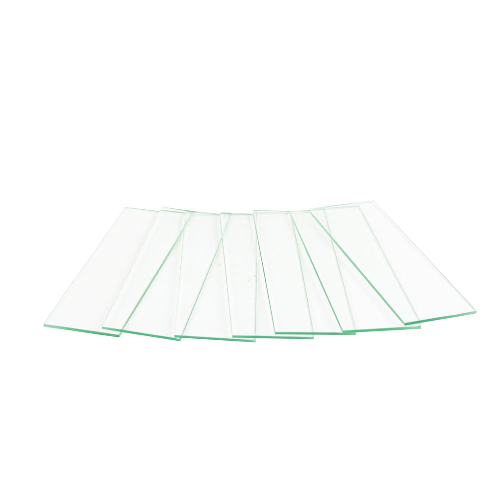 AmScope 72 Blank Microscope Slides With Ground Edges
