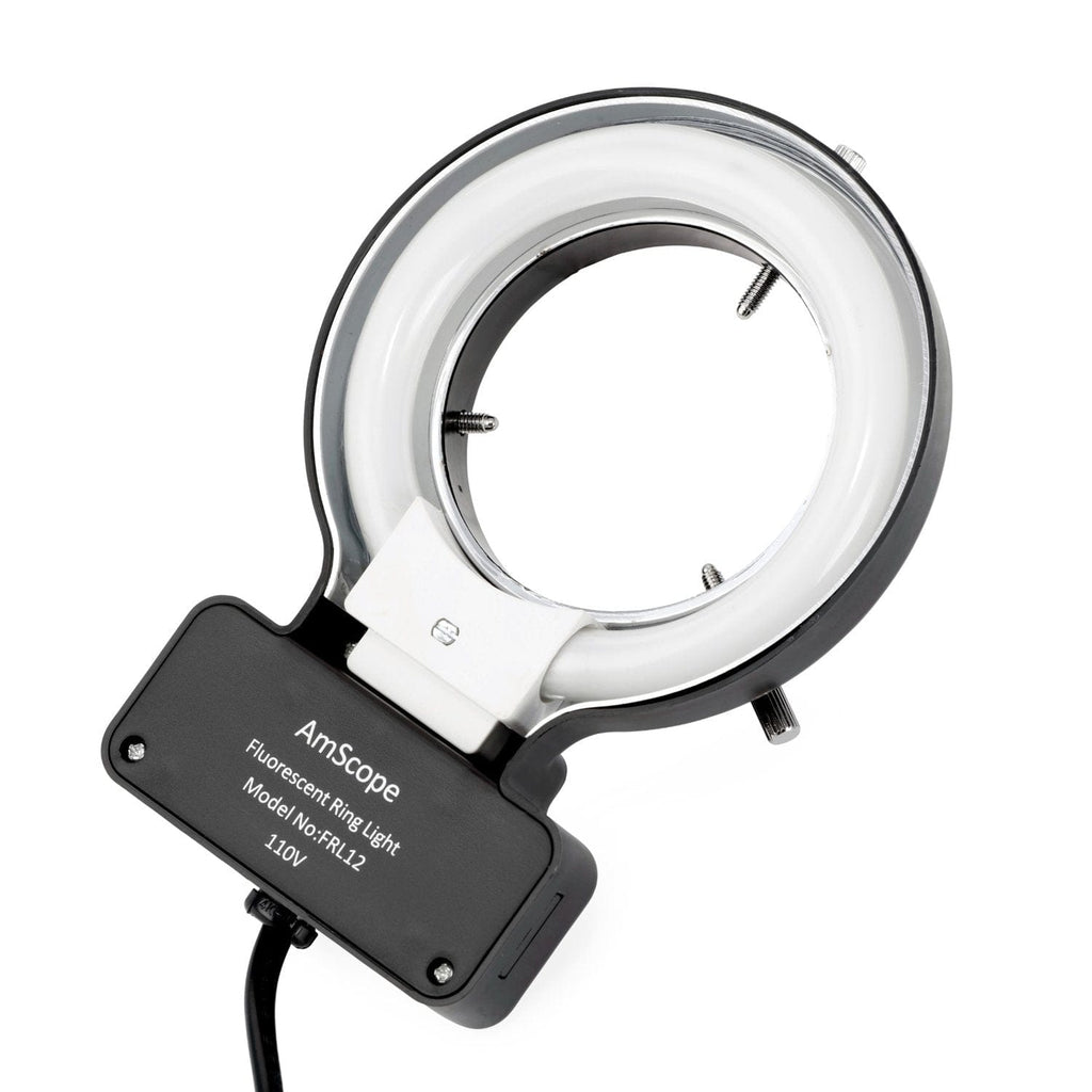 AmScope 12W Microscope Fluorescent Ring Light