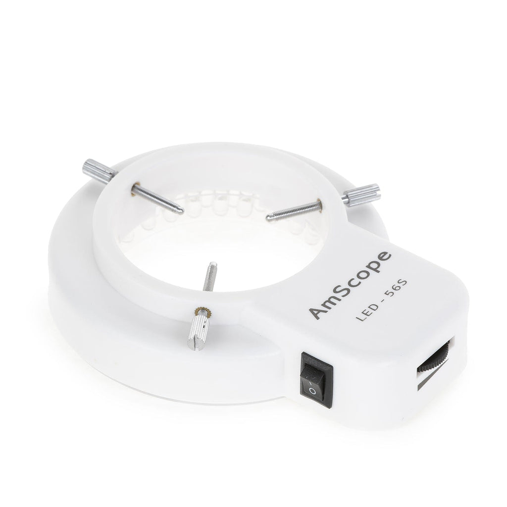 AmScope 56 LED Microscope Ring Light with Dimmer