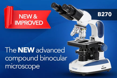 AmScope M150 Series Portable LED Monocular Student Compound Microscope