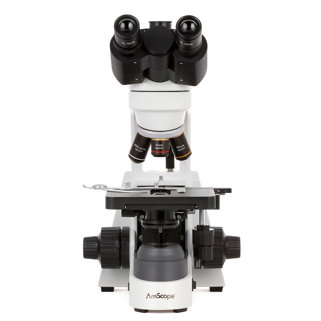 AmScope EduPro EDU550 Series Digital-Integrated Compound Microscope wi