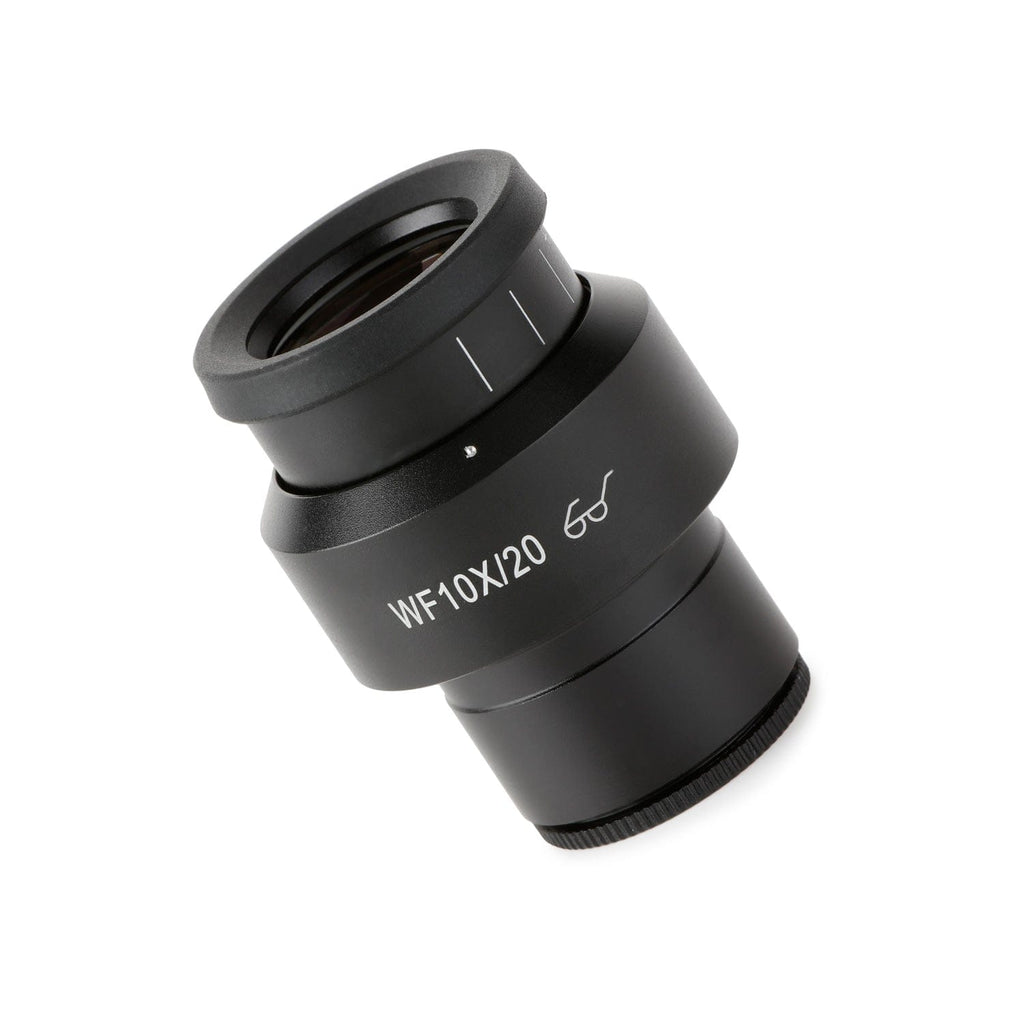AmScope Focusable Extreme Widefield 10X Microscope Eyepiece w/ Reticle