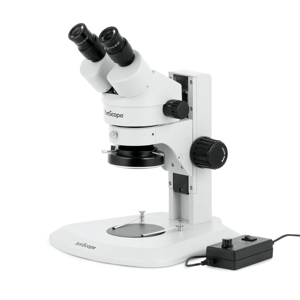 AmScope SM-1 Series Super Widefield Zoom Binocular Stereo Microscope w