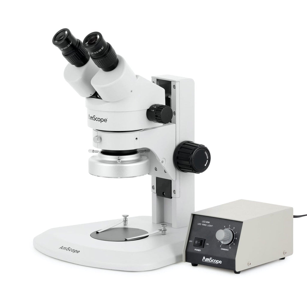 AmScope SM-1 Series Super Widefield Zoom Binocular Stereo Microscope w