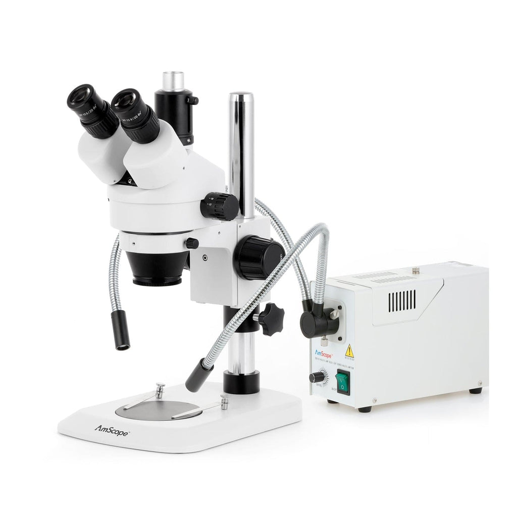 AmScope SM-1 Industrial Inspection Zoom Trinocular Stereo Microscope w