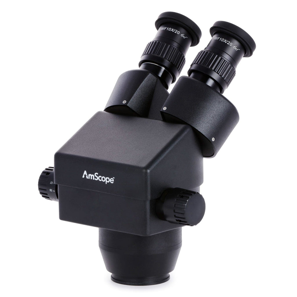 AmScope 7X-45X Magnification Binocular Zoom Power Stereo Microscope He