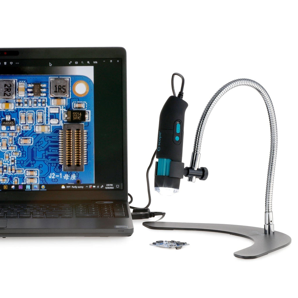 Q-Scope 500X 2MP Handheld USB Digital Microscope with LED Illumination ...