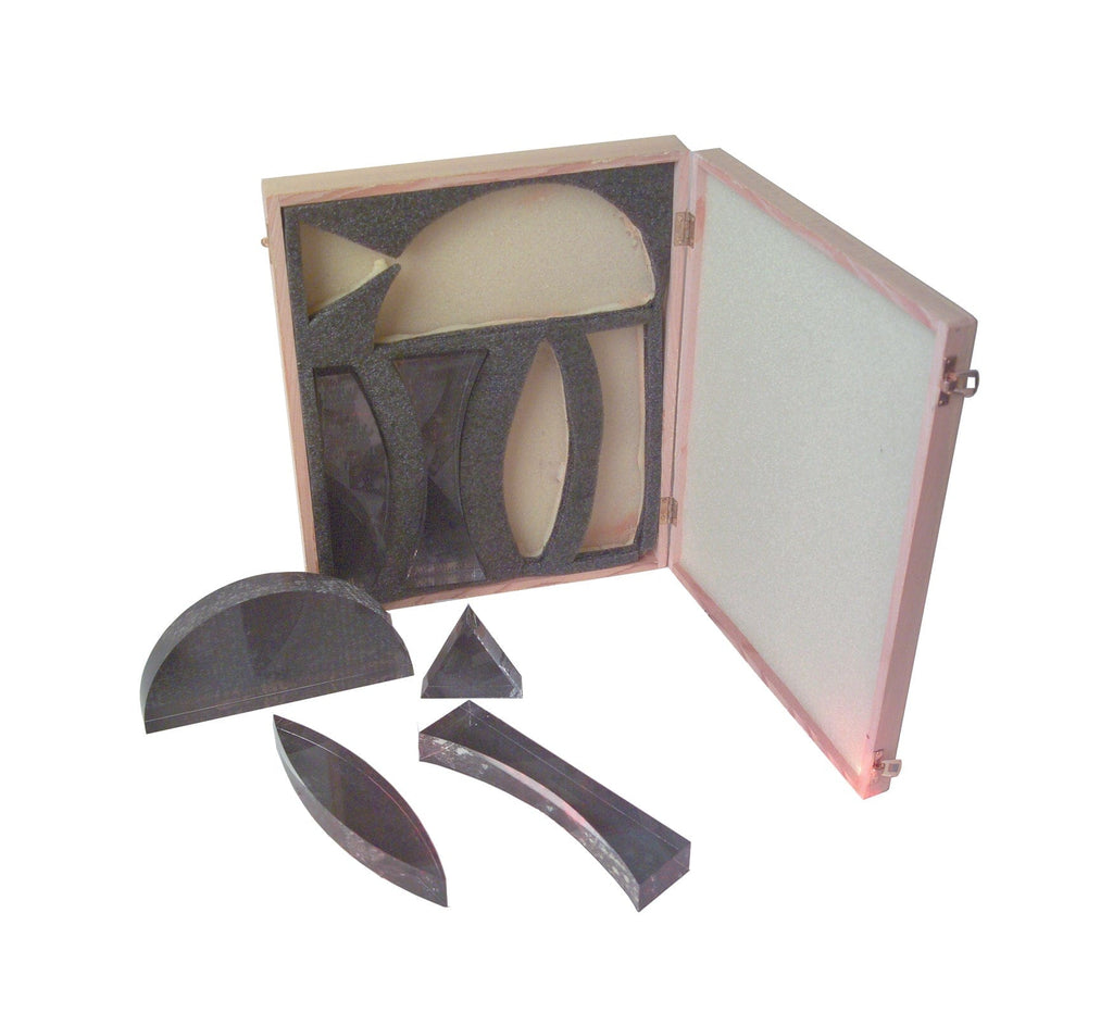 United Scientific Large Demonstration Prism Set – AmScope