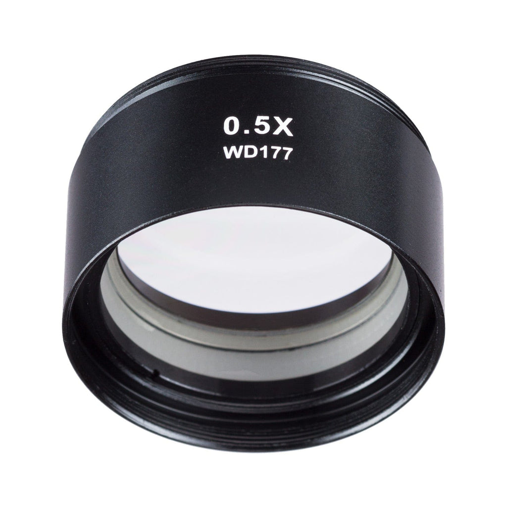 AmScope 0.5X Barlow Lens For ZM Stereo Microscopes (48mm)