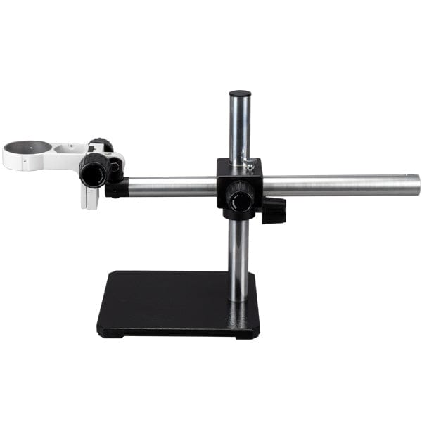 AmScope Single Arm Boom Stand for Stereo Microscopes - Pin Mount, 76mm