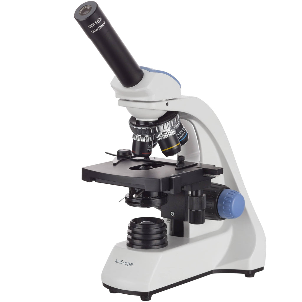 AmScope M250 Series Compact Monocular LED Compound Microscope