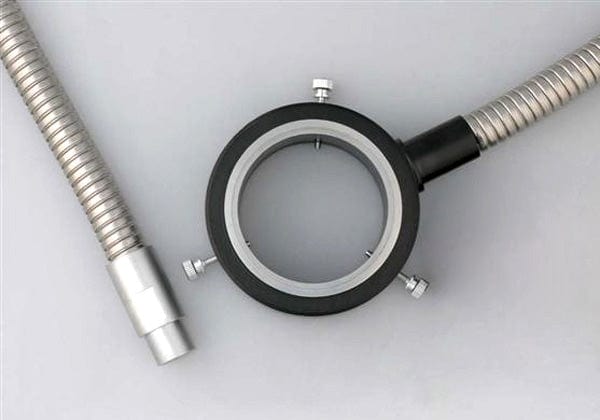 AmScope Fiber Optic Ring Light Attachment For Microscope Illuminator