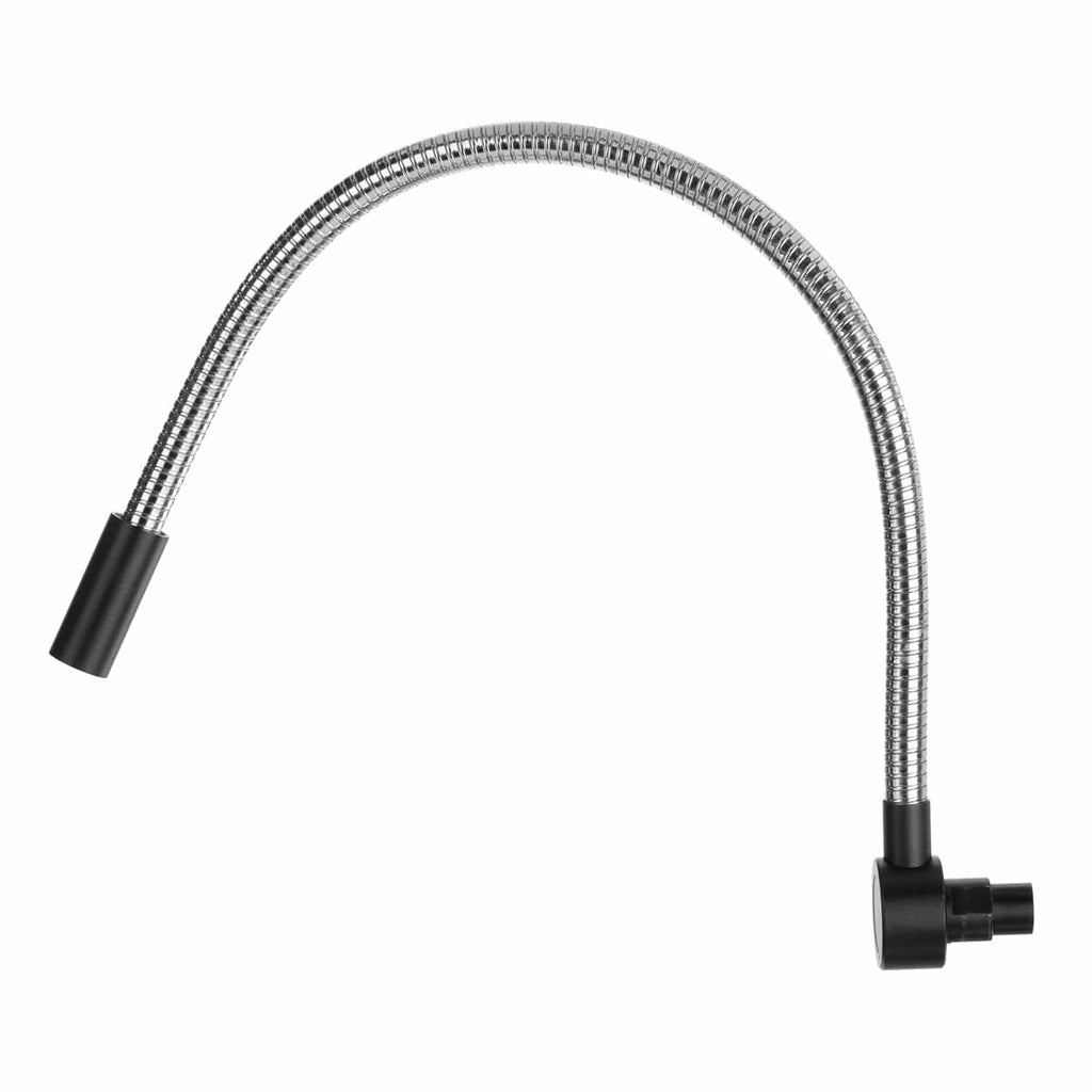AmScope 30W LED Fiber Optic Single Gooseneck Light Microscope Illumina