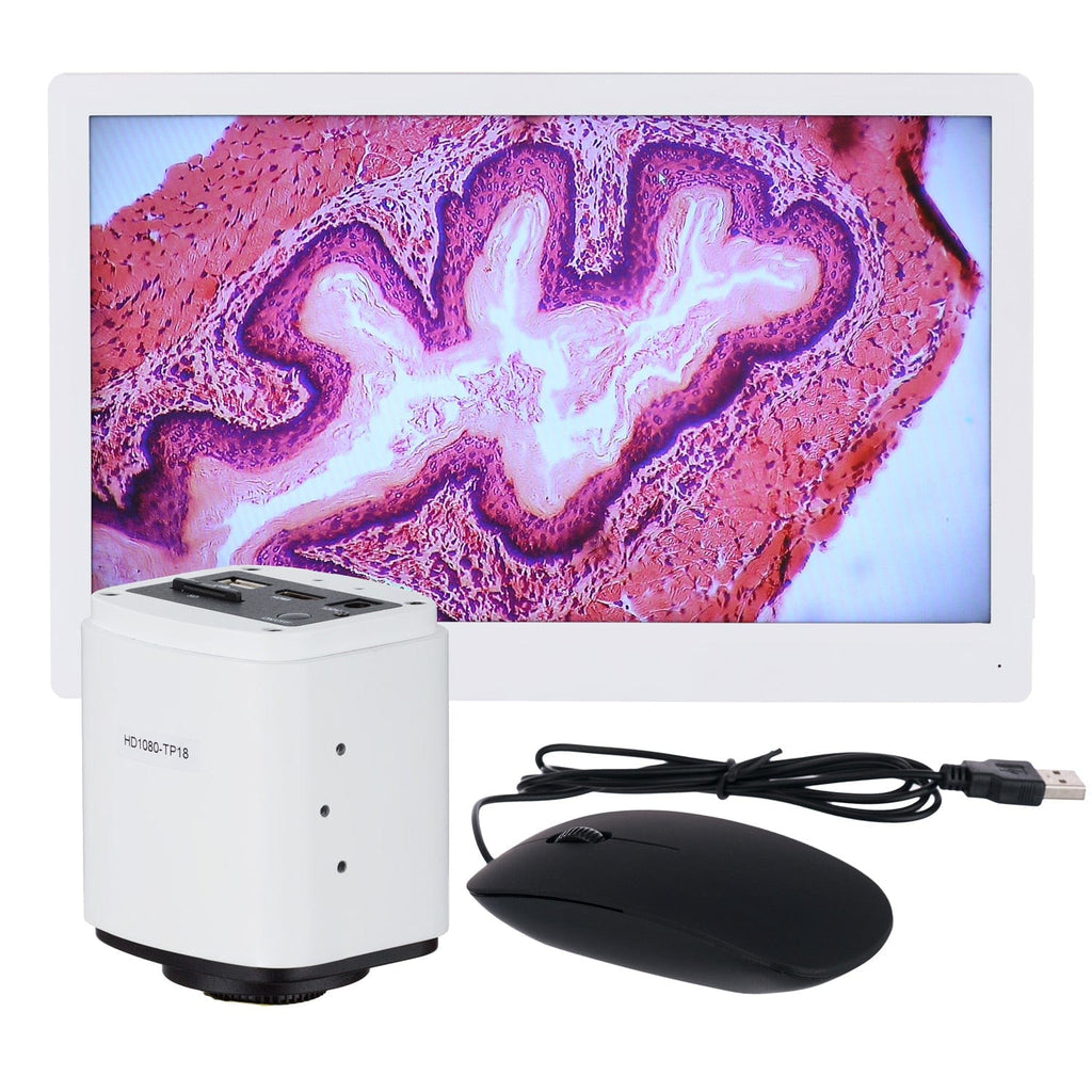 AmScope H800 Series Zoom Inspection Digital Microscope 0.7X-5X Magnifi