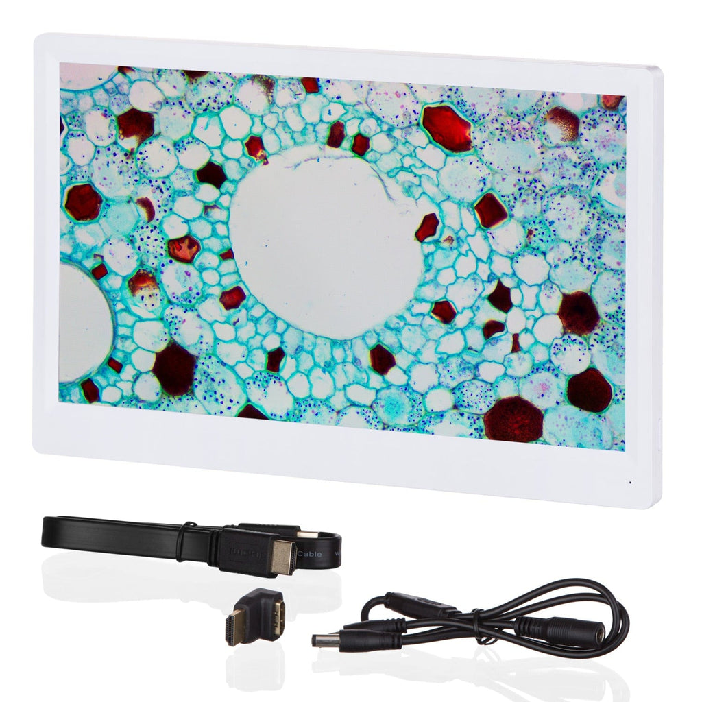 AmScope 1080p HDMI Monitor with Mounting Bracket for HD1080 and HD1080