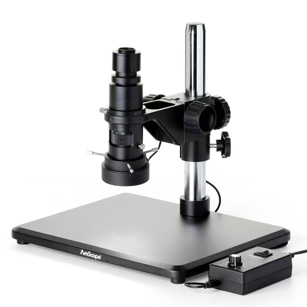 AmScope H800 Series Zoom Inspection Monocular Stereo Microscope 0.7X-5