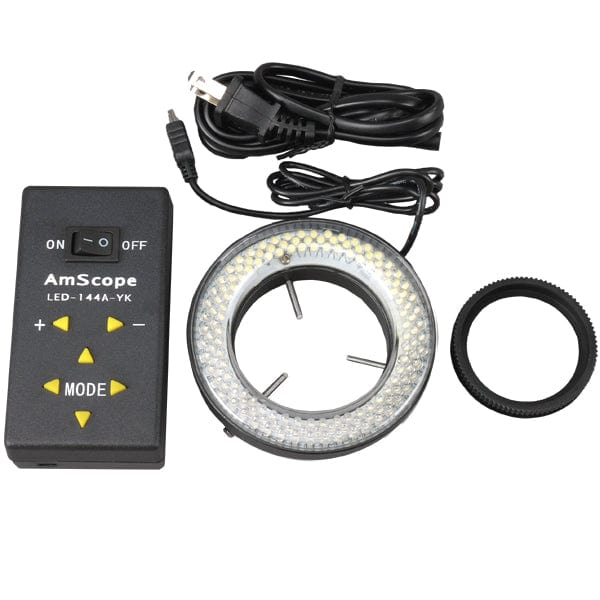 Microscope Illuminators & Ring Lights LED | AmScope