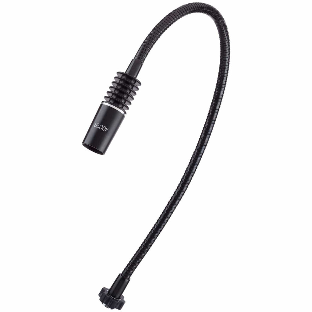 AmScope Single 6500K Gooseneck Lamp for LED-6W and LED-312W Illuminato