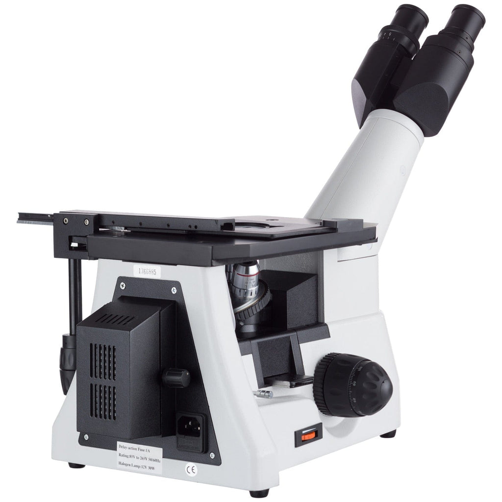AmScope ME1400 Series Inverted Metallurgical Binocular Compound Micros