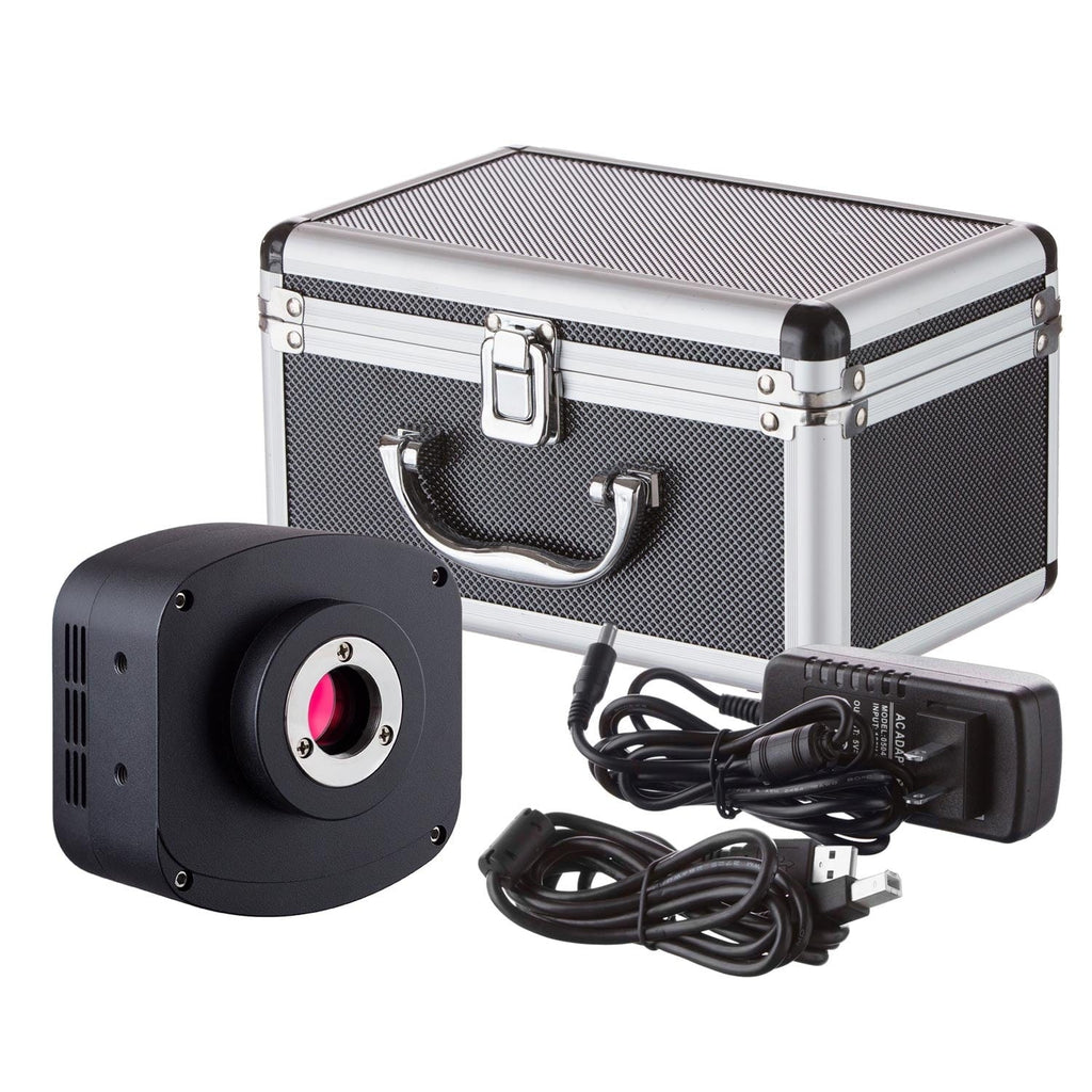 AmScope MT Series 5.0MP CCD Fluorescent Microscope Camera