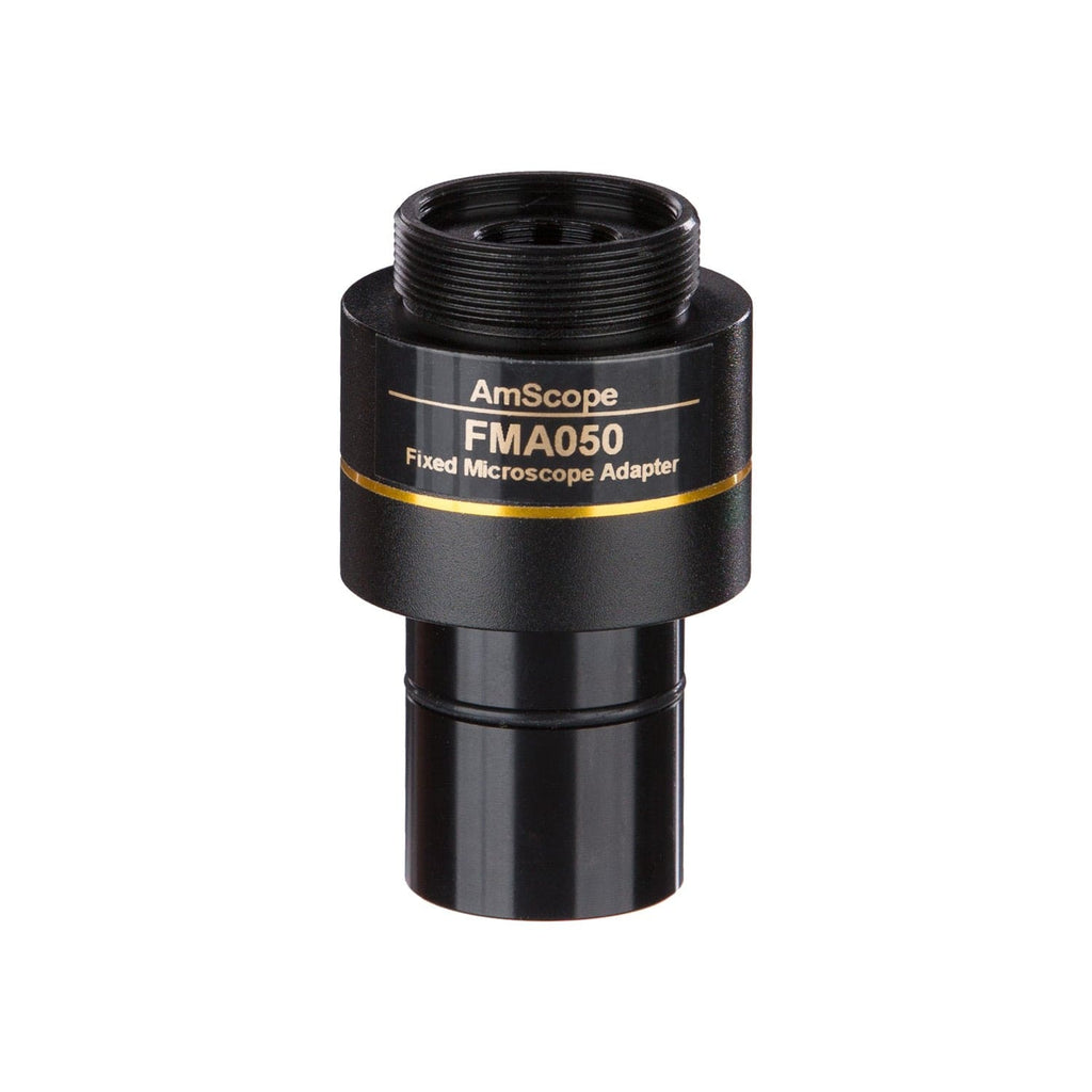 AmScope 0.5X Magnification Reduction Lens Adapter for C-mount Cameras
