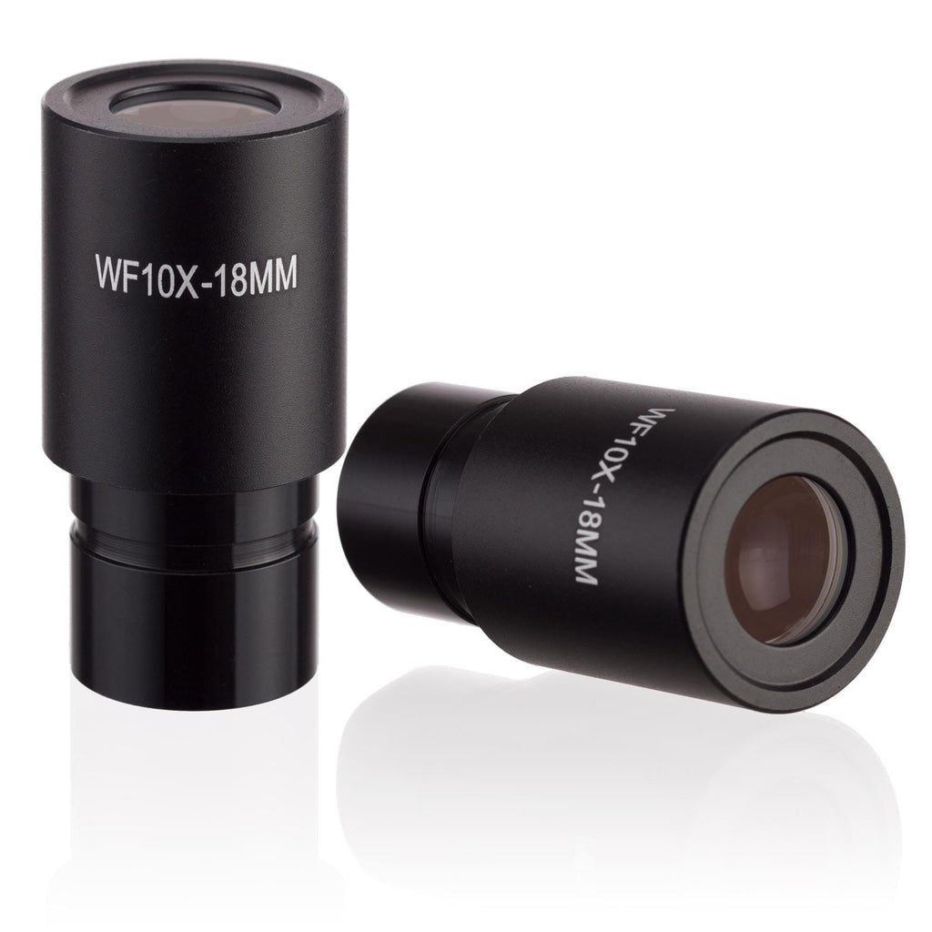 AmScope Pair of WF10X Microscope Eyepieces (23mm)