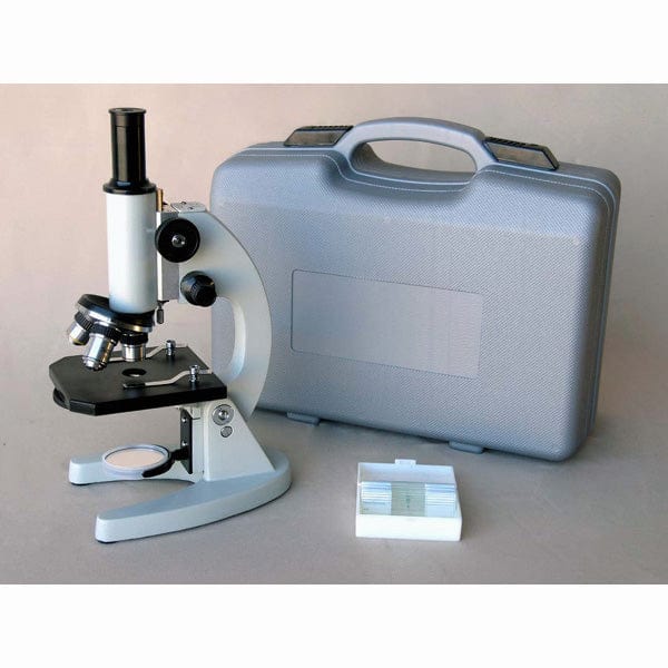 AmScope M60 Series Metal Body Glass Lens Biology Student Monocular Com