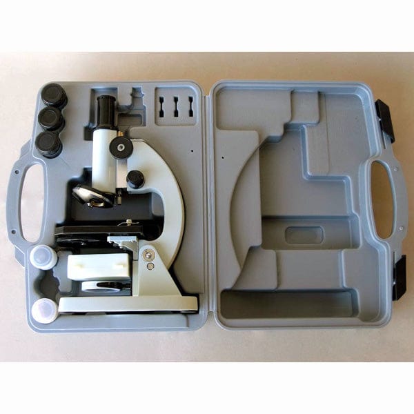 AmScope M60 Series Metal Body Glass Lens Biology Student Monocular Com