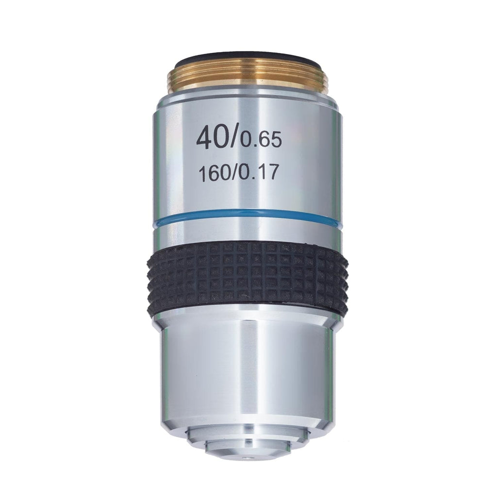 AmScope 40X Achromatic Objective Lens for Compound Microscopes