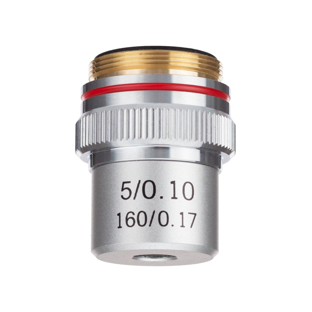 AmScope 5X Achromatic Microscope Objective