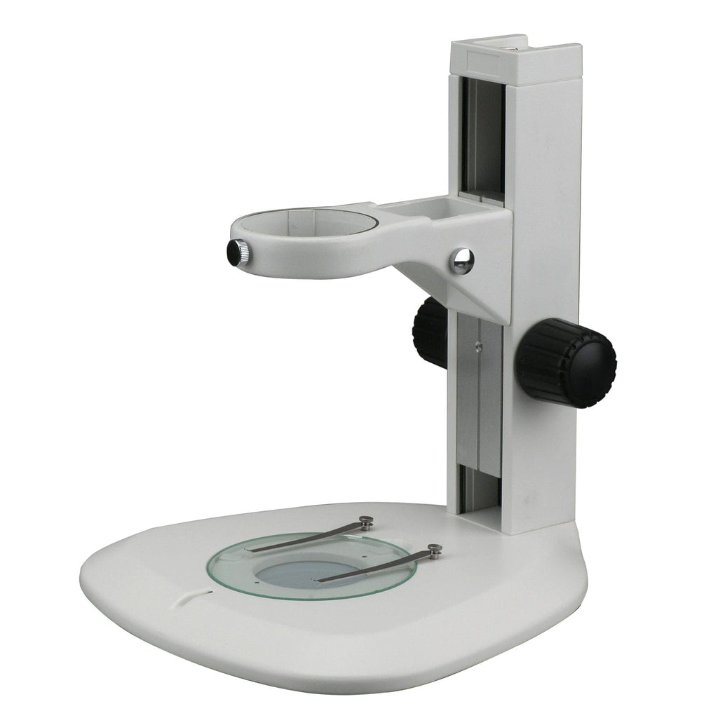 AmScope Large Rounded Microscope Table Stand with Focusing Rack